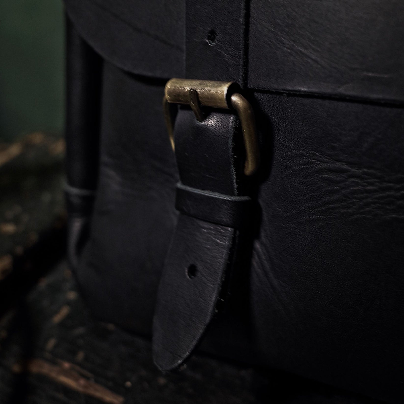Handmade Black Leather Satchel – Horween leather, Montreal
